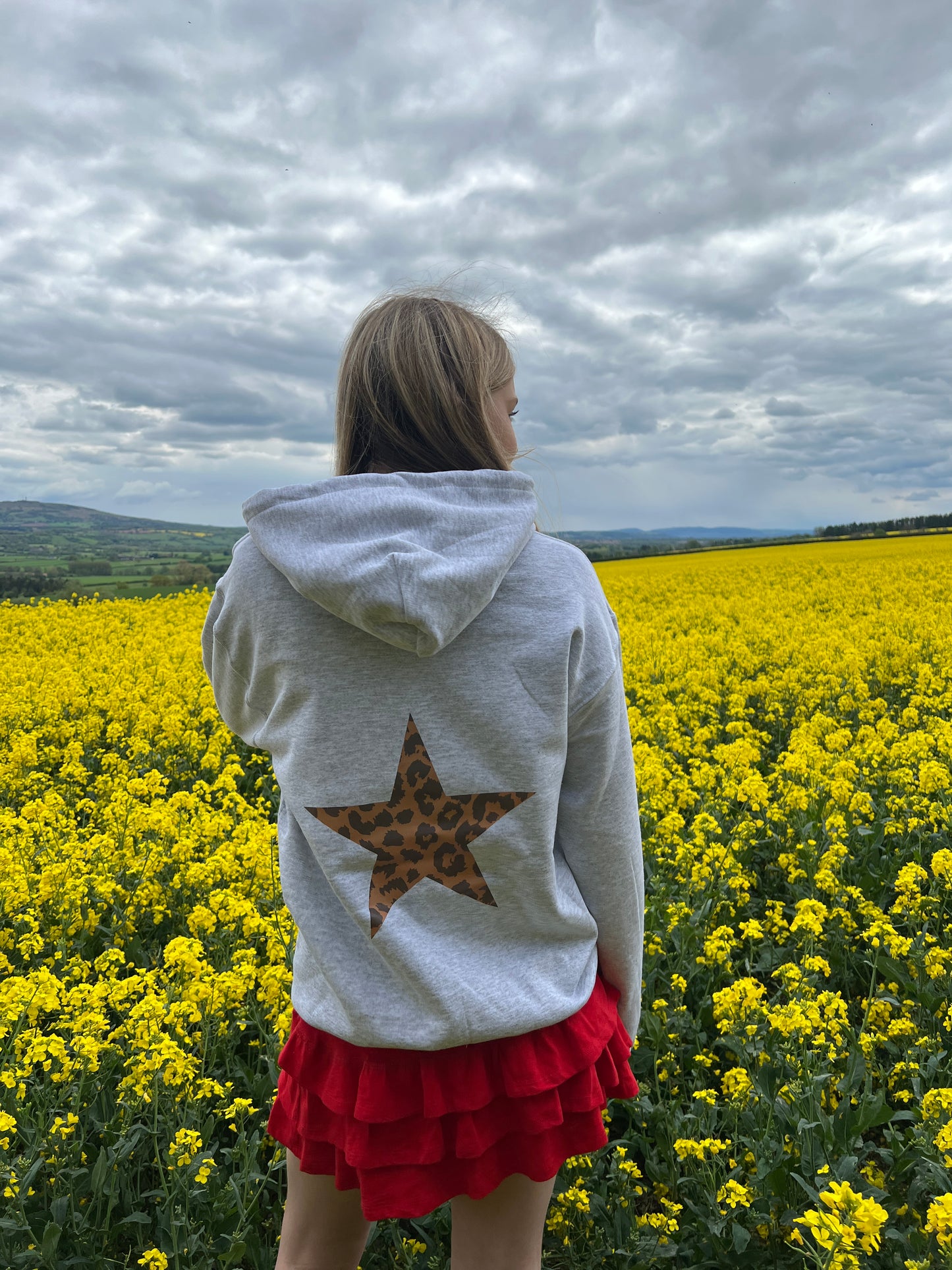 Leopard Print Star Hoodie – Mima Rose