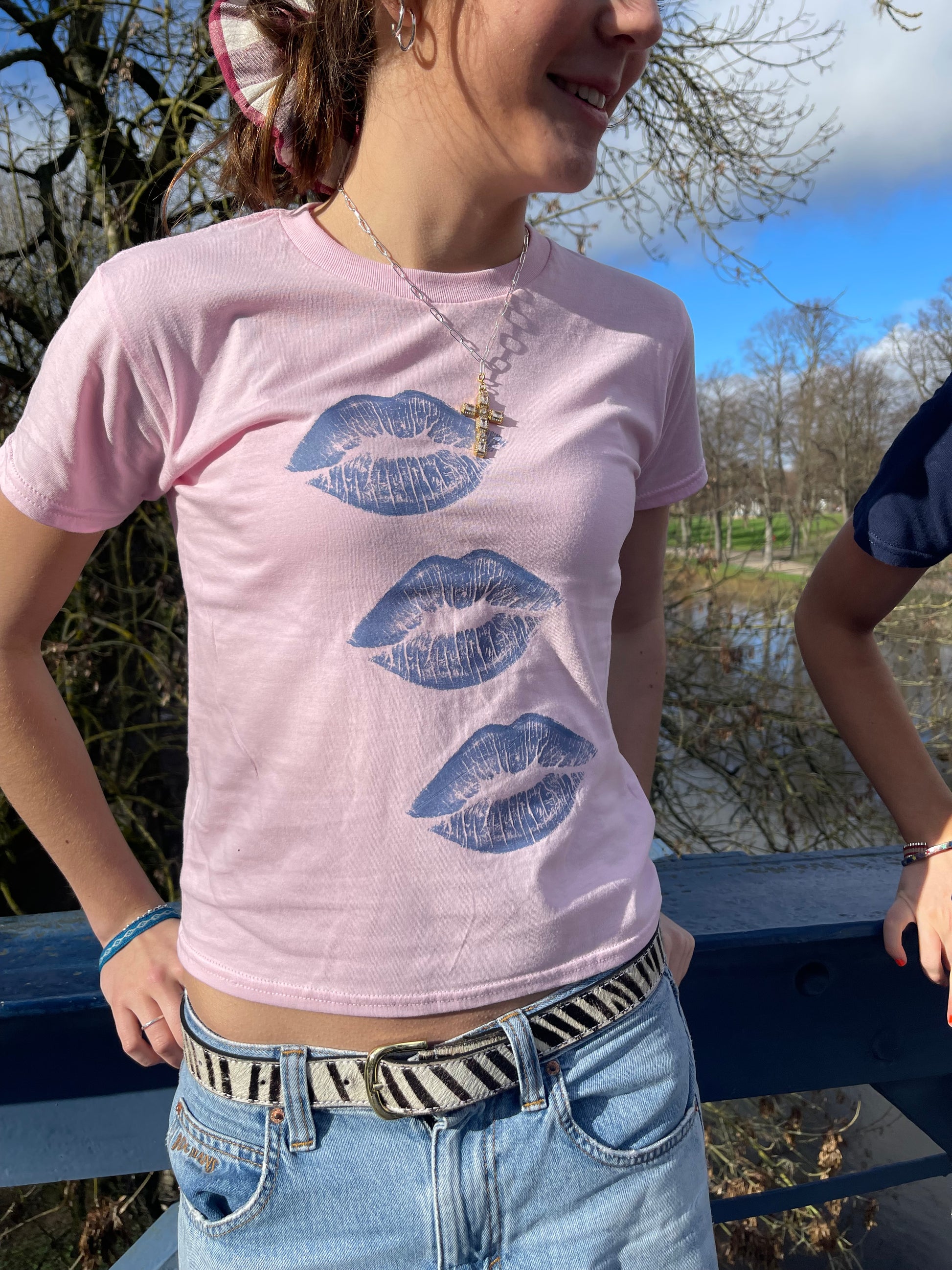 Pink Hot Lips Tee – Mima Rose