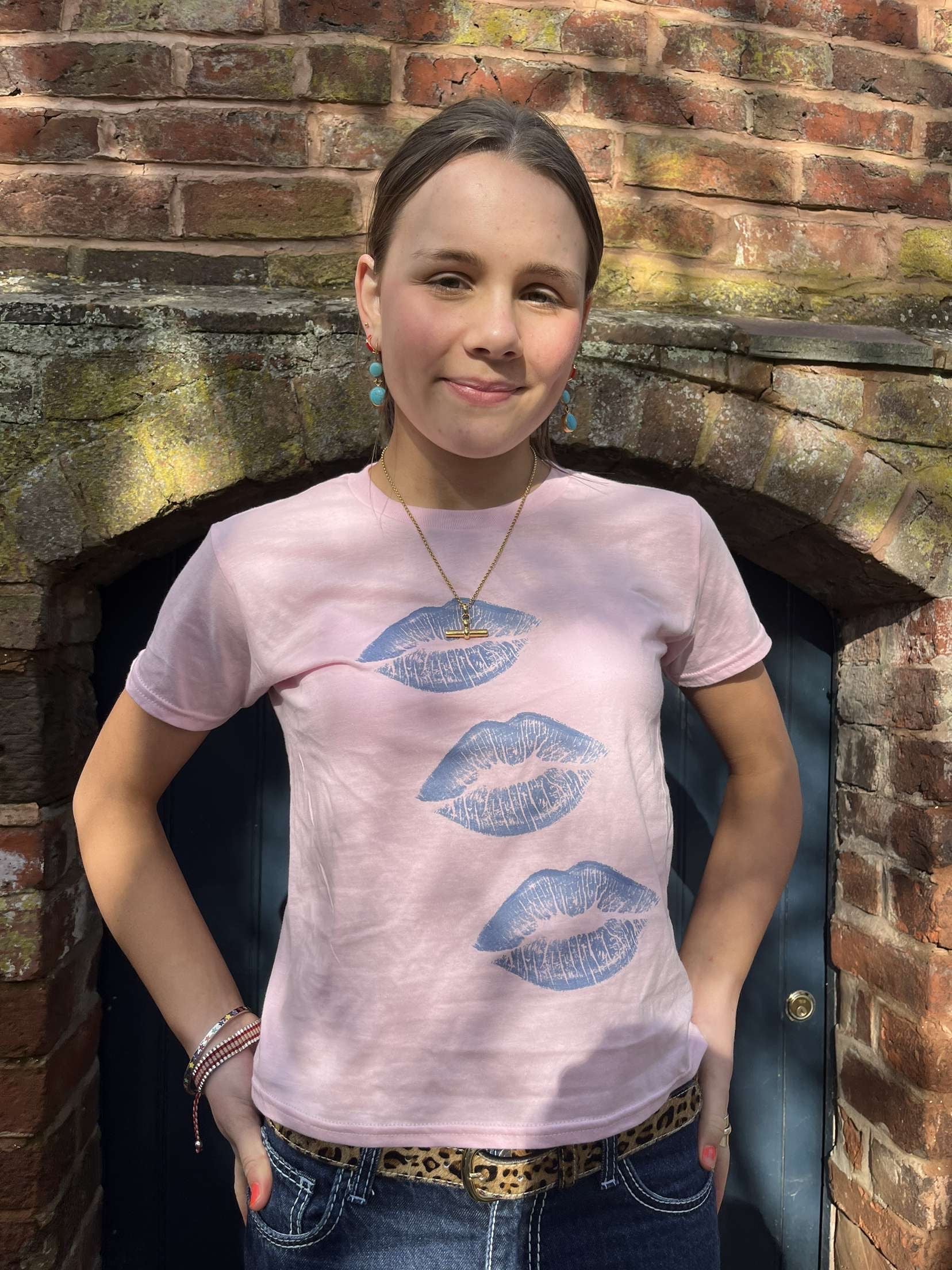 Pink Hot Lips Tee – Mima Rose