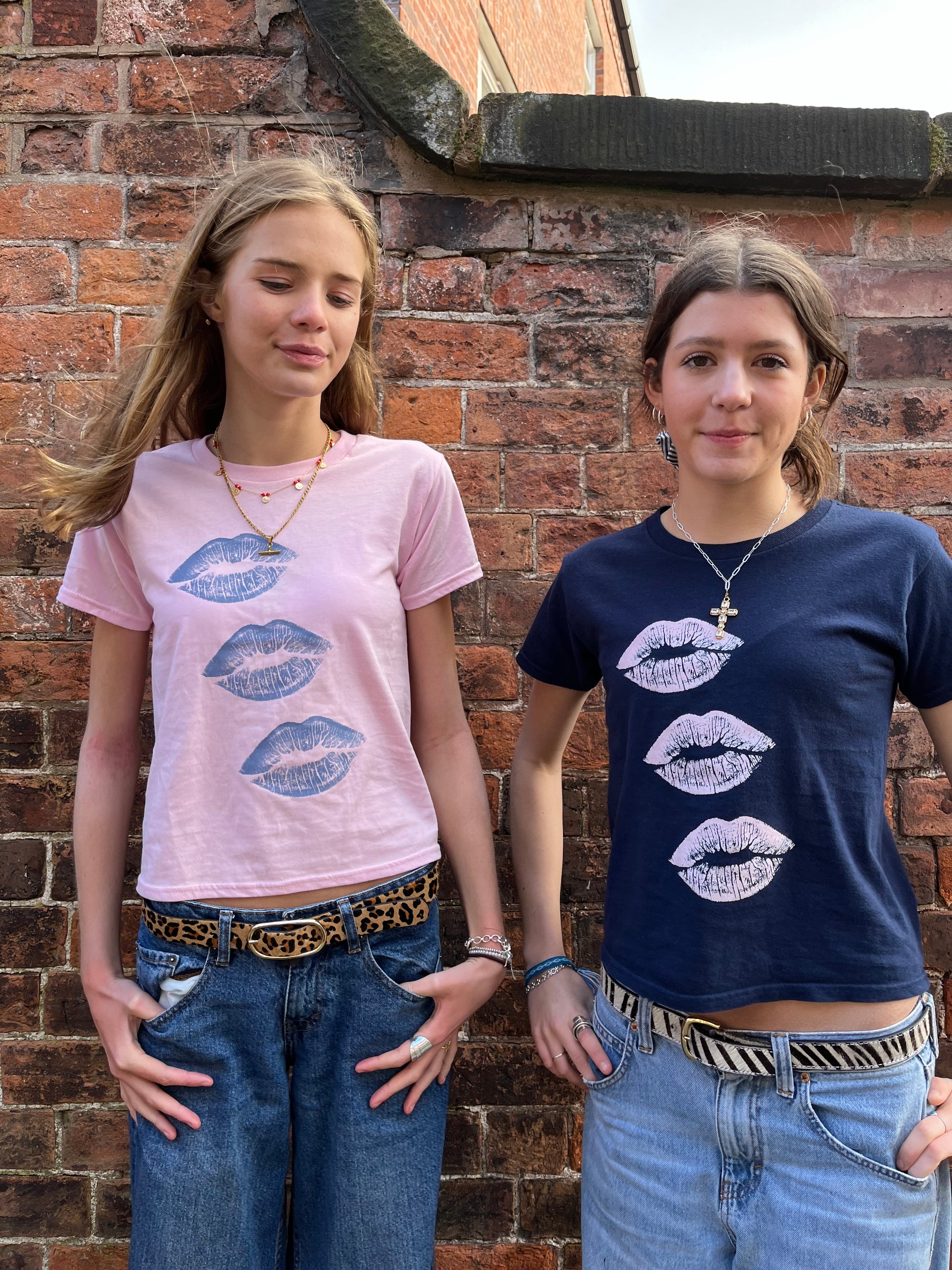 Pink Hot Lips Tee – Mima Rose